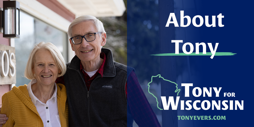 About Tony - Tony Evers